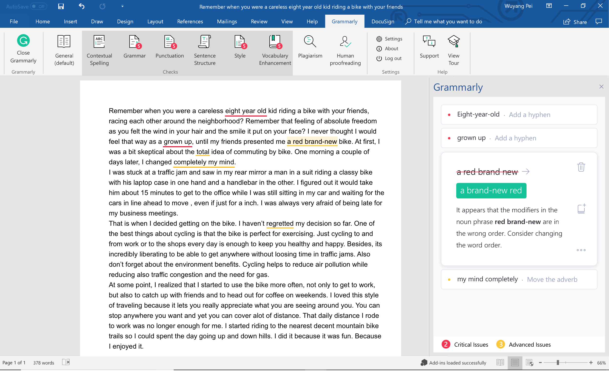 Grammarly For Chrome Review 2020 5 Star Online Grammar Checker
